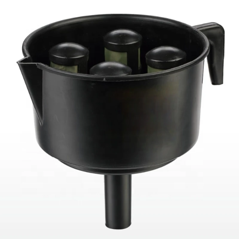 Plastic Water separate filter efficient portable diesel fuel filter funnel