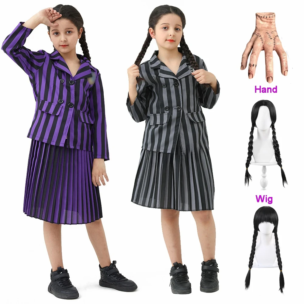 Wednesday-Addams-Cosplay-Costume-Kids-Wednesday-Uniform-Nevermore ...