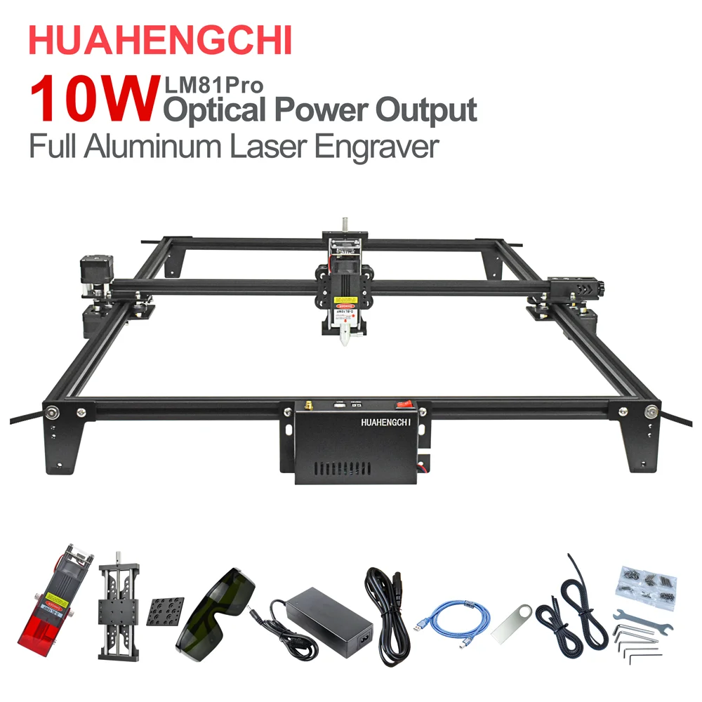 CNC-Laser-Cutter-Engraver-with-10W-Laser-Module-Lazer-Cutting-Engraving ...