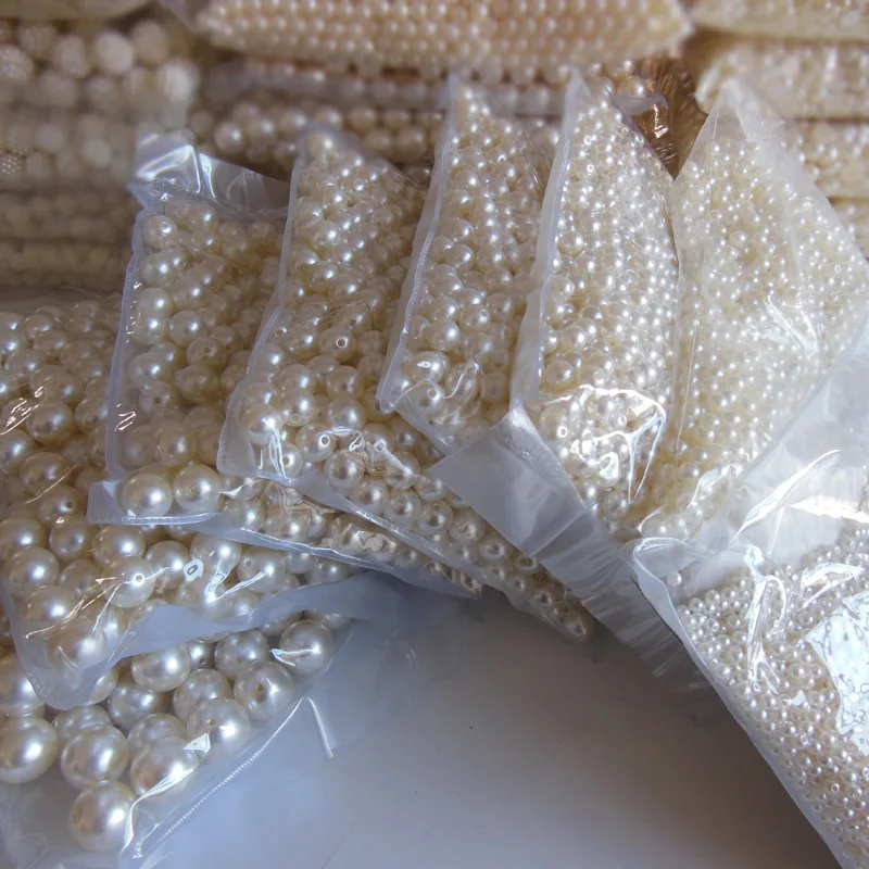 500g-ivory-tint-straight-hole-circle-DIY-originality-handwork-high ...