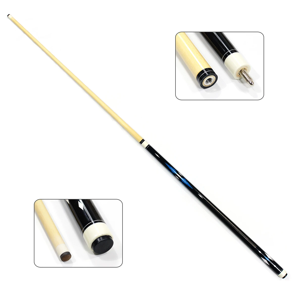 2024-New-Design-57INCH-1-2-pc-Center-Joint-Pool-Billiard-Que-Cue-Stick ...