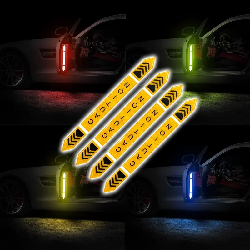 Car-Reflective-Stickers-Night-Safety-Warning-Decals-High-Brightness ...