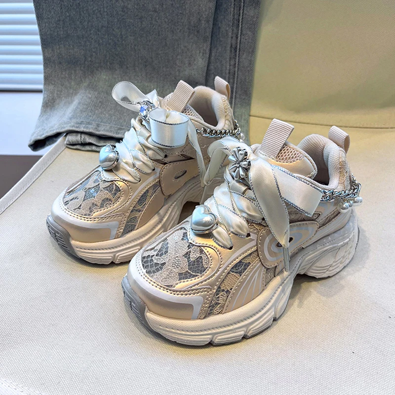 Girls-Fashion-Design-Hot-Sale-Kids-Shoes-Pearl-Pendant-Sneakers-With ...