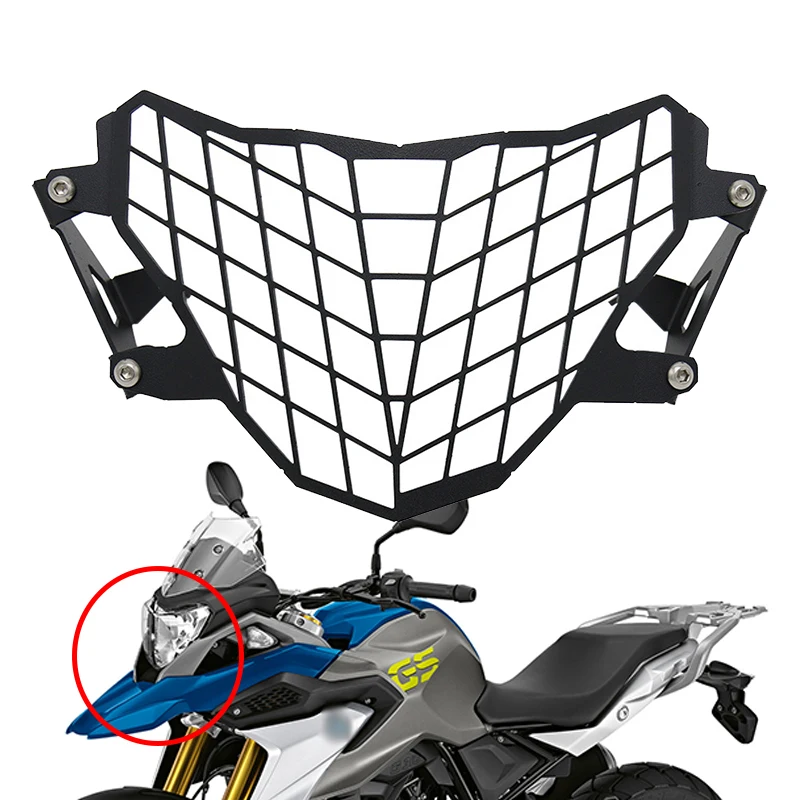 Motorcycle-Headlight-Protection-Net-Cover-Headlight-Refitting-Parts-Fit ...