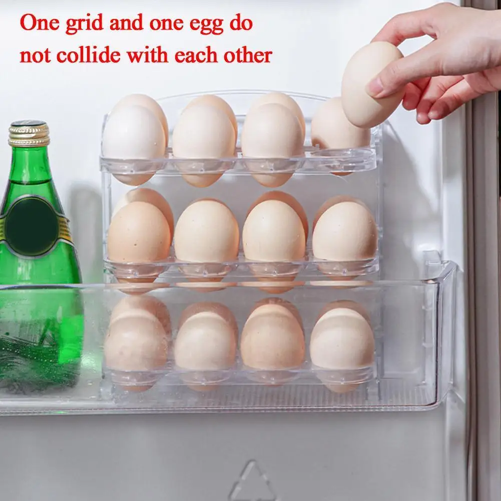 Foldable-Egg-Storage-Box-Large-Capacity-3-Layers-Space-Saver-24-Grids ...