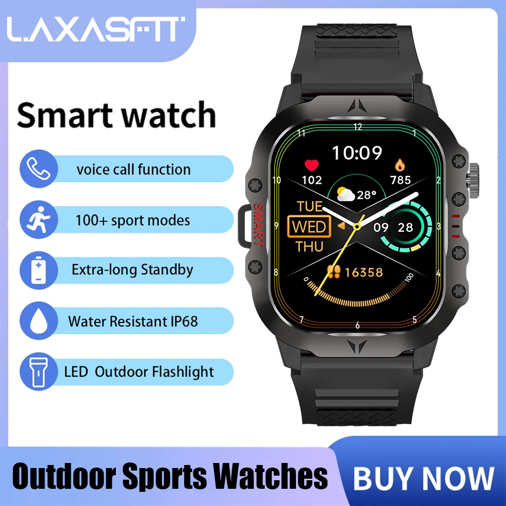 LAXASFIT-New-Outdoor-Sports-Smart-Watch-2-01-Inch-Screen-320-MAh ...