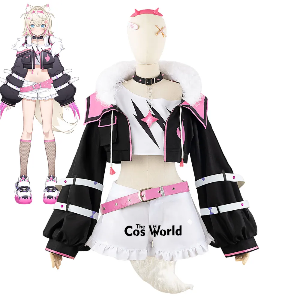 Virtual-YouTuber-VTuber-hololive-Mococo-Abyssgard-Uniform-Outfits-Anime ...