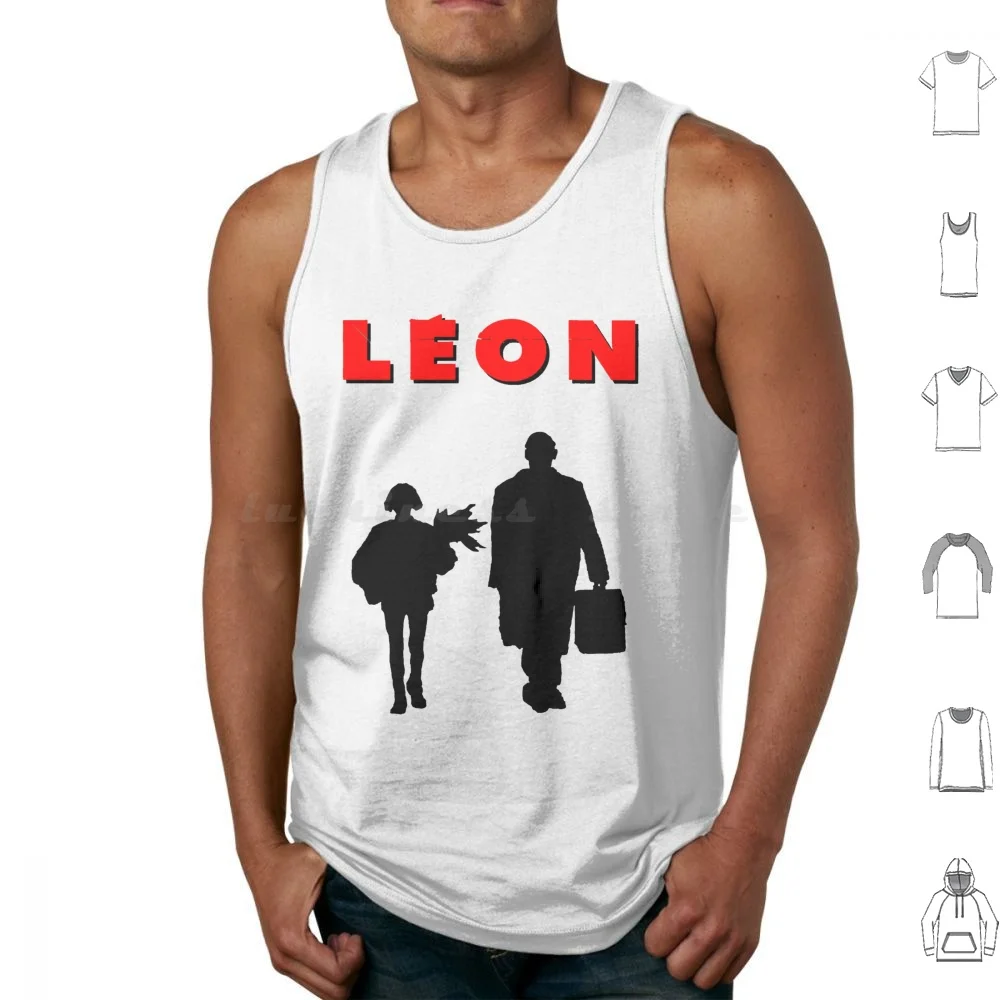 Leon The Professional Tank Tops Print Cotton Leon Leon The Professional ...