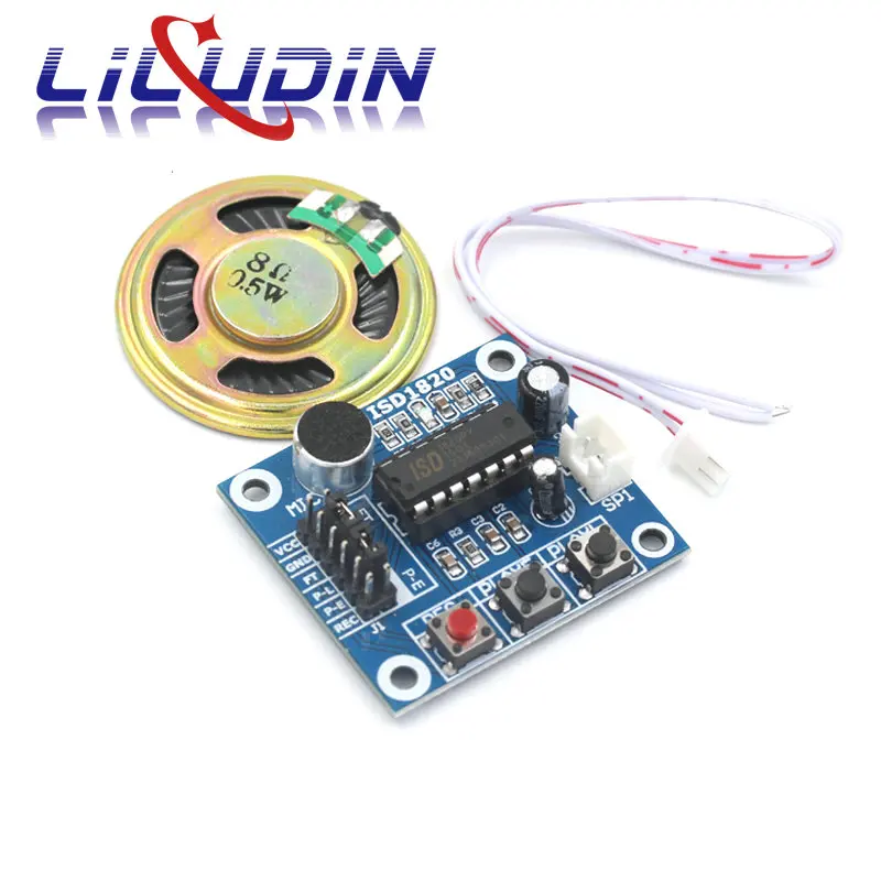 ISD1820-Voice-Recording-Recorder-Module-With-Mic-Sound-Audio ...