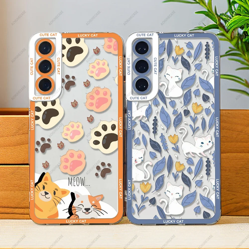 Lucky-Cat-Phone-Case-For-Samsung-Galaxy-S20-S21-S22-S23-S24-FE-Plus ...