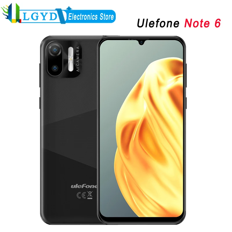 Ulefone Note 6 Phone 1gb Ram + 32gb Rom Face Id Identification Android ...