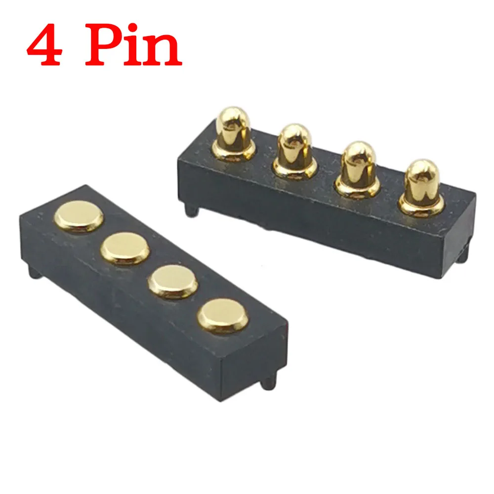 1-pair-Pogopin-Smart-Wearable-Connector-Drone-4Pin-Spring-Charging ...