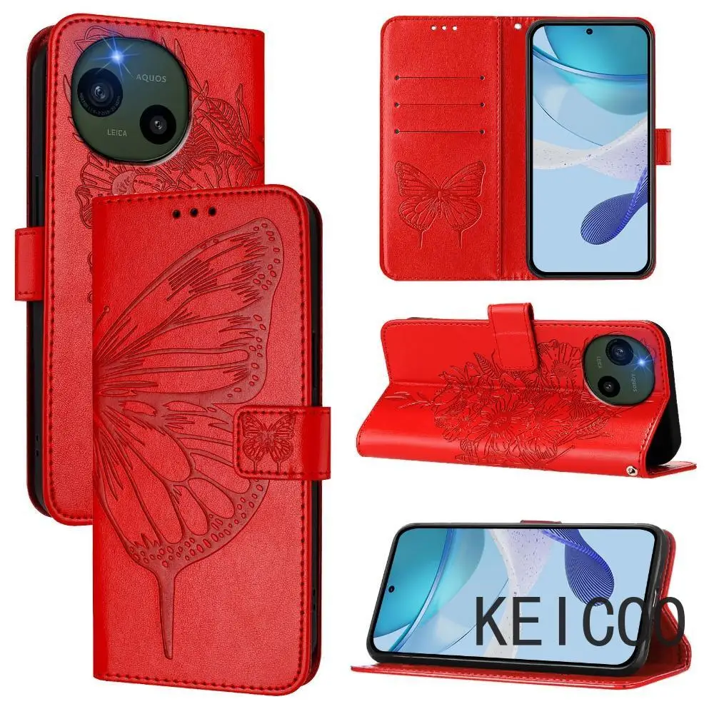 For Sharp Aquos R R1 R2 R3 R6 R6G R7 R9 R10 Compact Pro Flip Cover ...