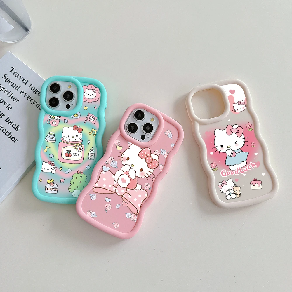 Cute-pink-Hello-Kitty-Phone-Case-For-Samsung-A03-A04-A05-A10S-A11-A12 ...