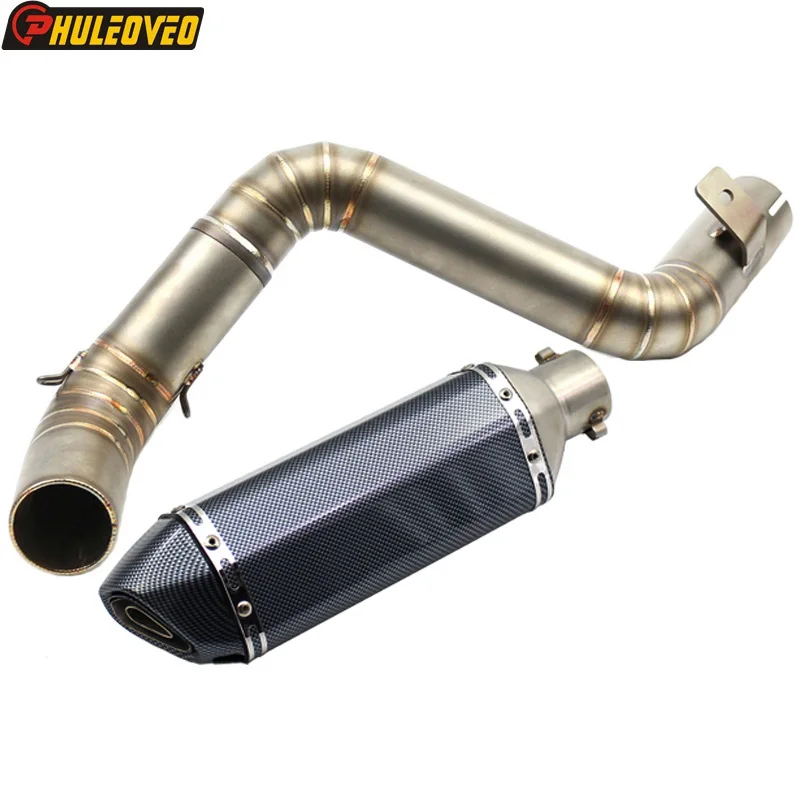 Motorcycle Exhaust Muffler Link Pipe for KTM Duke 125 2011 2016 Duke ...