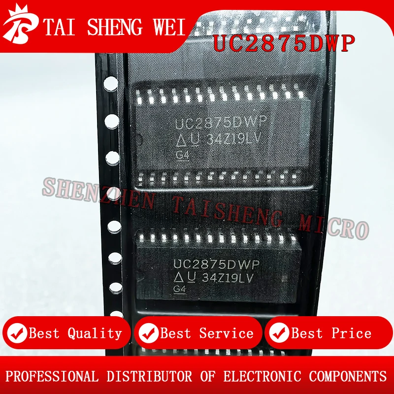 5PCS New UC2875DWP UC2875 Package SOP-28 Power Management Integrated IC ...
