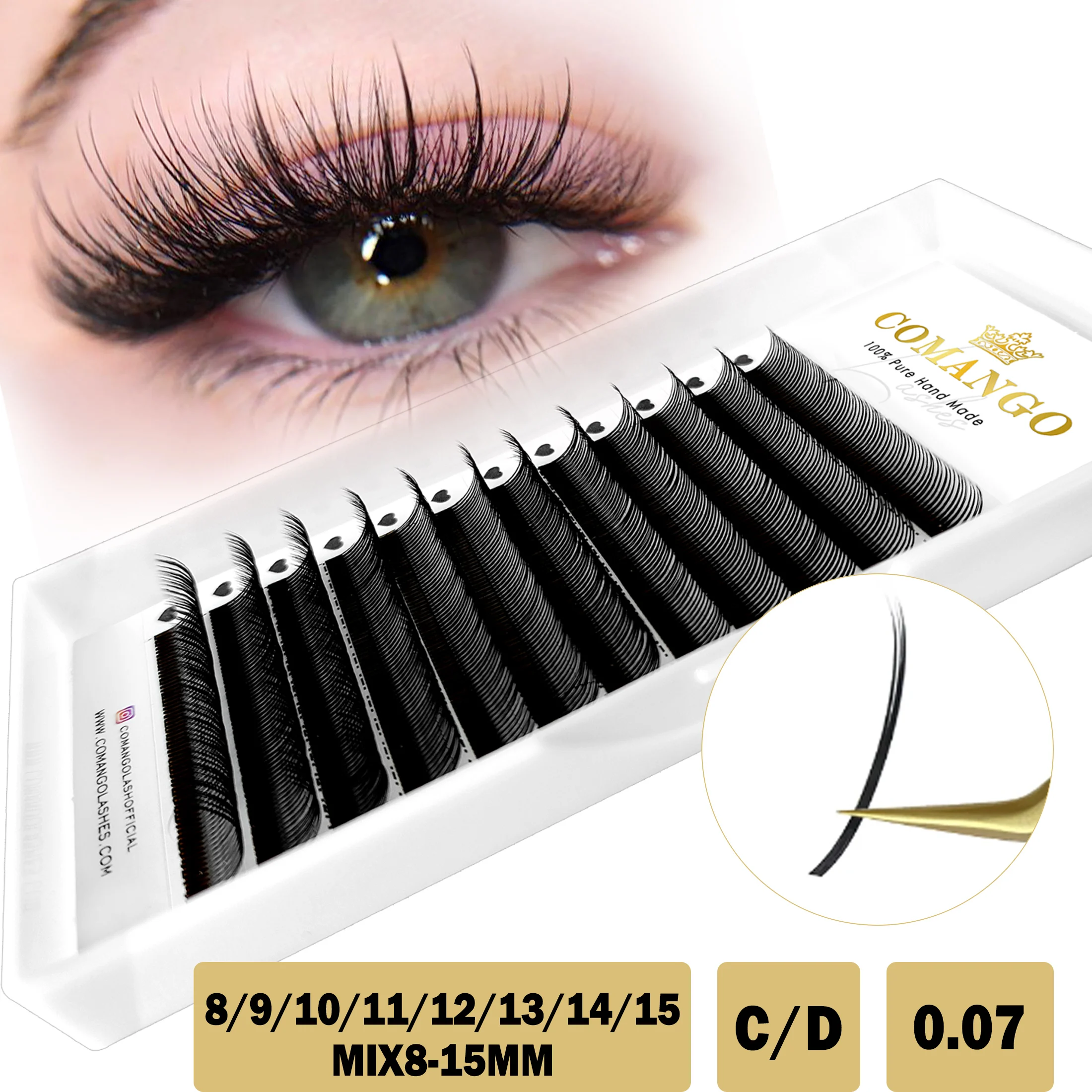 COMANGO-5D-Flora-Fairy-Eyelash-Blister-Lifting-Super-Soft-Individual ...