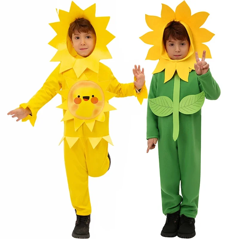 Disfraz unisex de planta para niño, disfraz de Halloween para niña ...