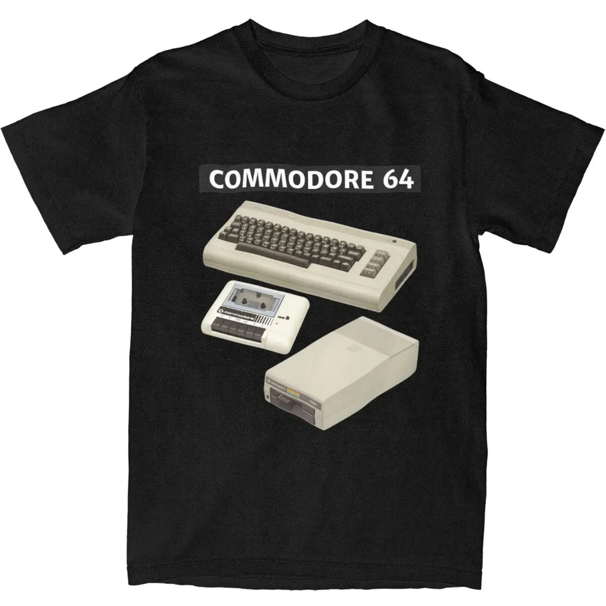 Haikyuu-T-Shirt-Commodore-64-Pure-Cotton-T-Shirts-Game-Computer-80s-Tee ...