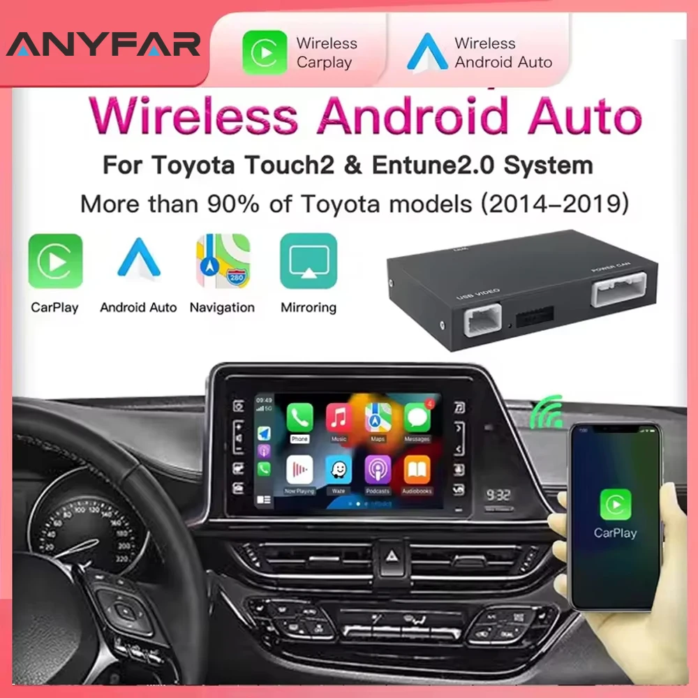 OEM Screen Upgrade Decoder multimedia Retrofit Kit For Toyota Yaris ...