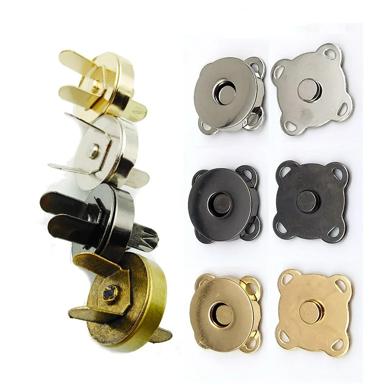 5pcs-14-18mm-Pick-Metal-Strong-Magnetic-Snap-Fasteners-Clasps-Buttons ...