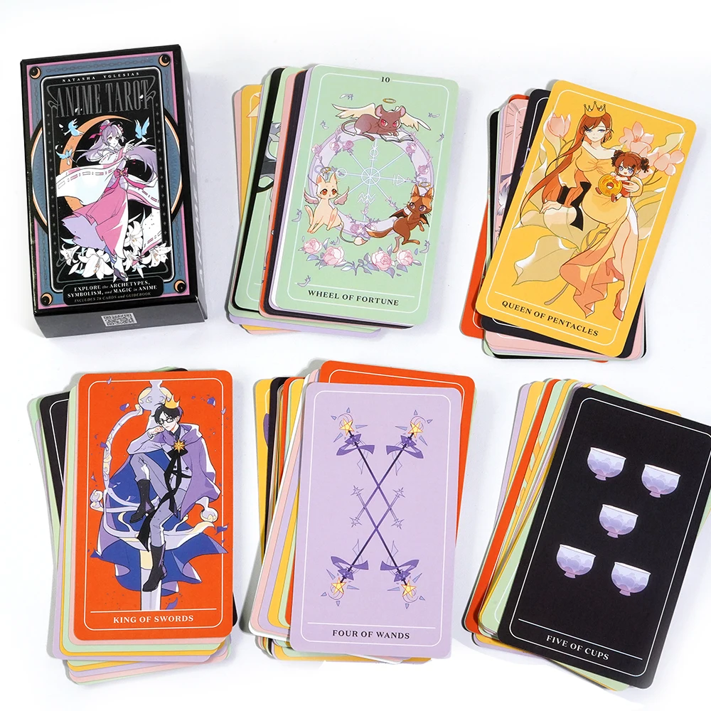 78-Cards-Anime-Tarot-Deck-Explore-The-Archetypes-Symbolism-And-Magic-In ...