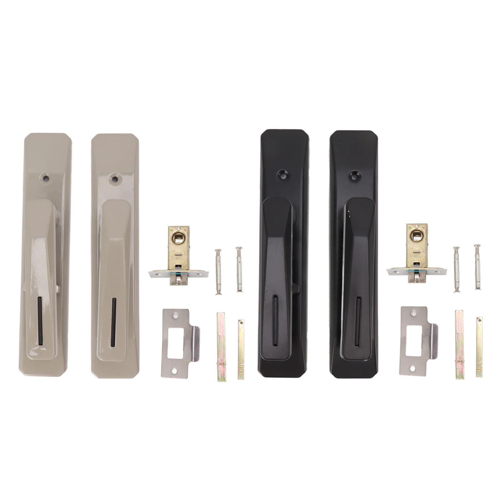 Door-Lever-Handle-Easy-To-Install-Iron-and-Stainless-Steel-Plane ...