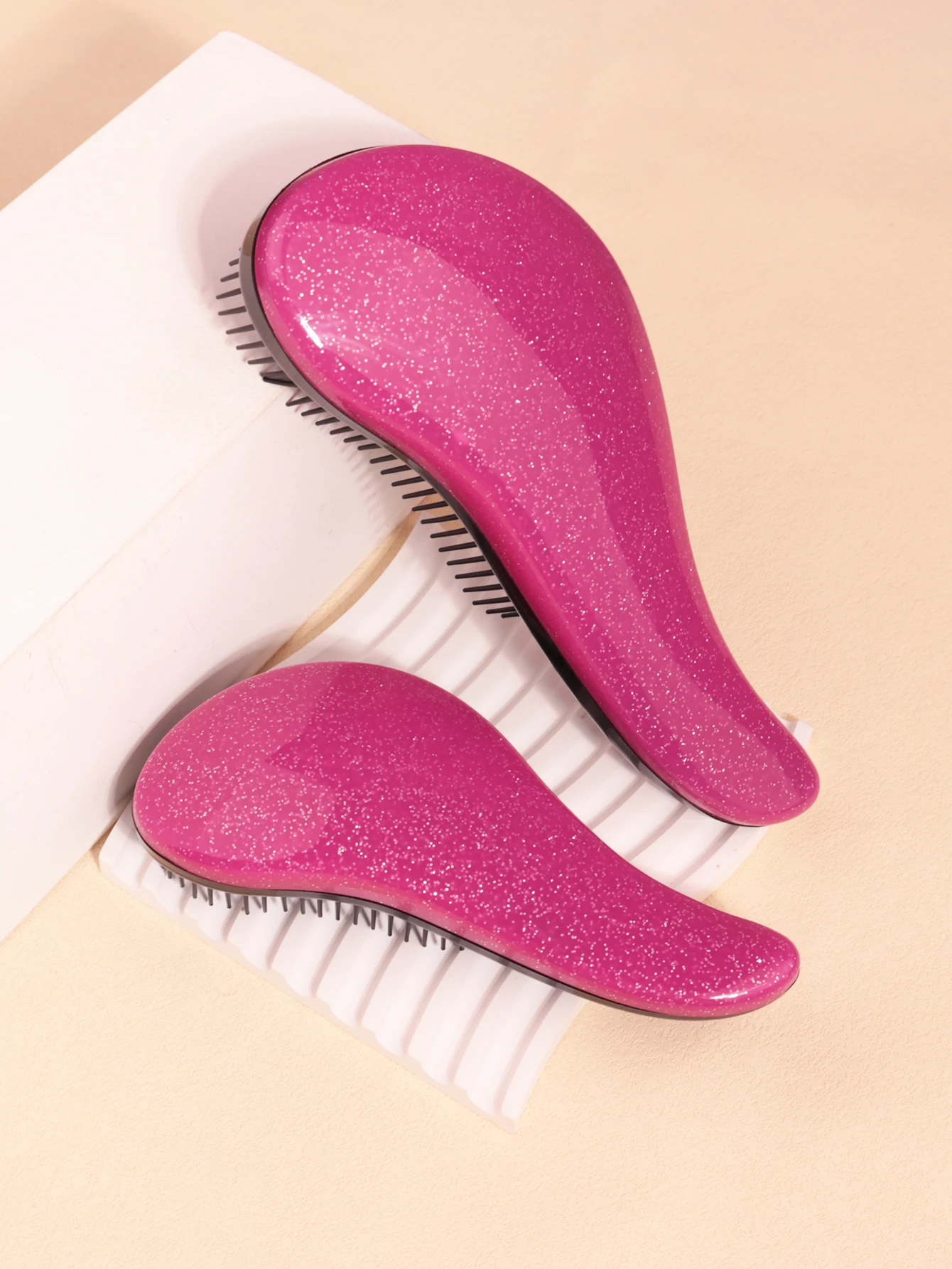 2pc Detangling Hair Brushes for Women&Men，Large and Small Brushes ...