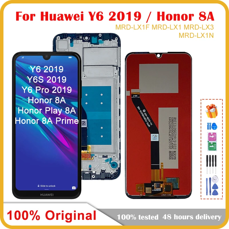6-09-Original-For-Huawei-Y6-2019-LCD-Display-Touch-Screen-Digitizer ...