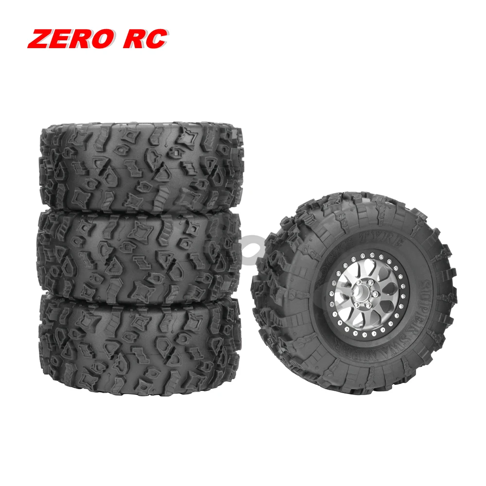 132mm-Rc-Crawler-Tires-W-Aluminum-2-2-Beadlock-Wheels-For-1-10-RC ...