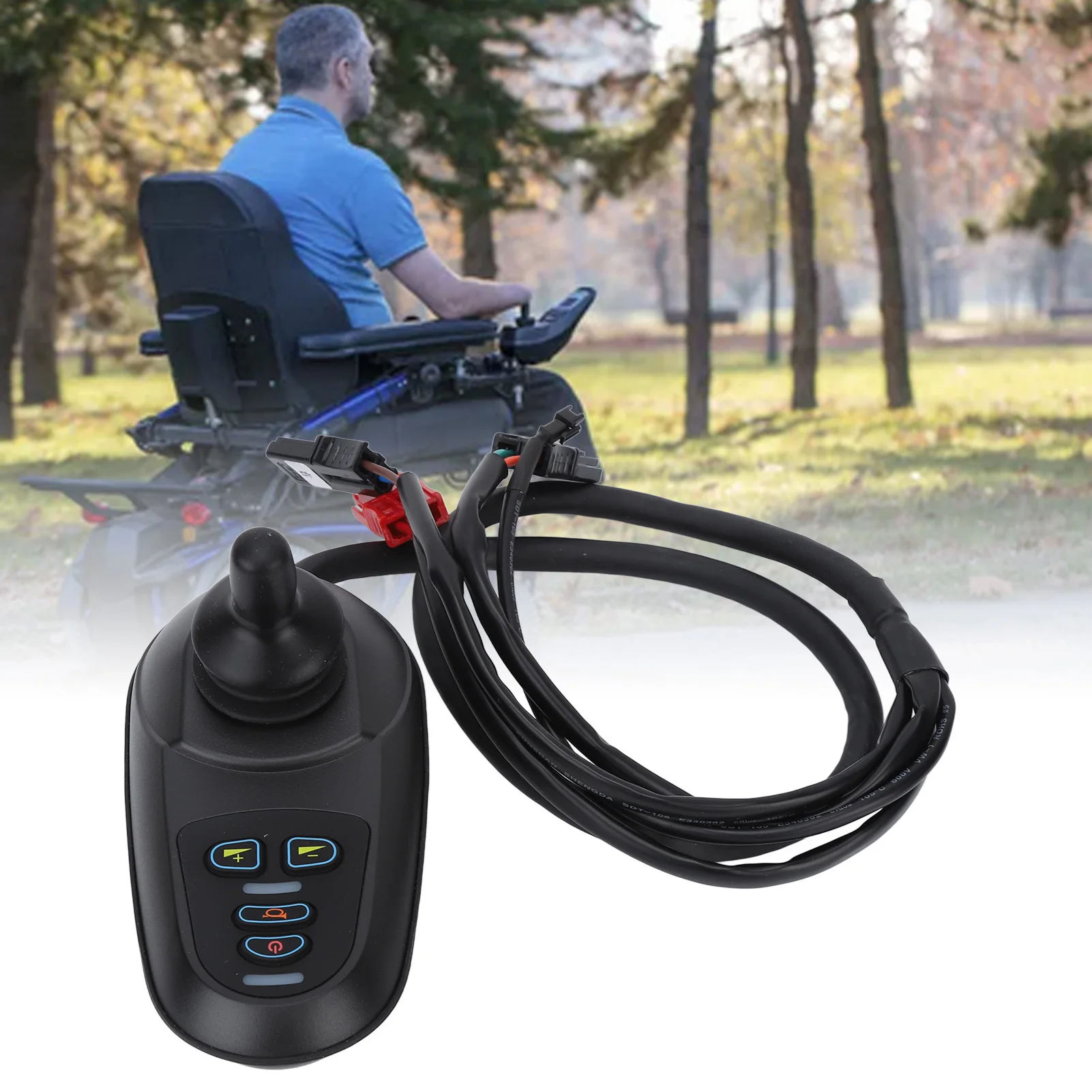 Electric-Wheelchair-Joystick-Controller-Shifting-Smoothly-EABS-Parking ...