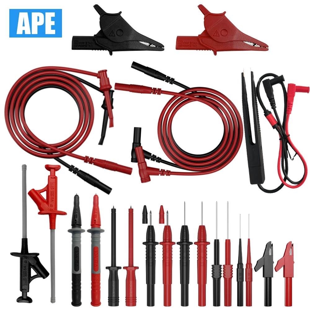 23pcs-Multimeter-Test-Leads-Kit-with-Digital-Electrical-Test-Probes-Set ...
