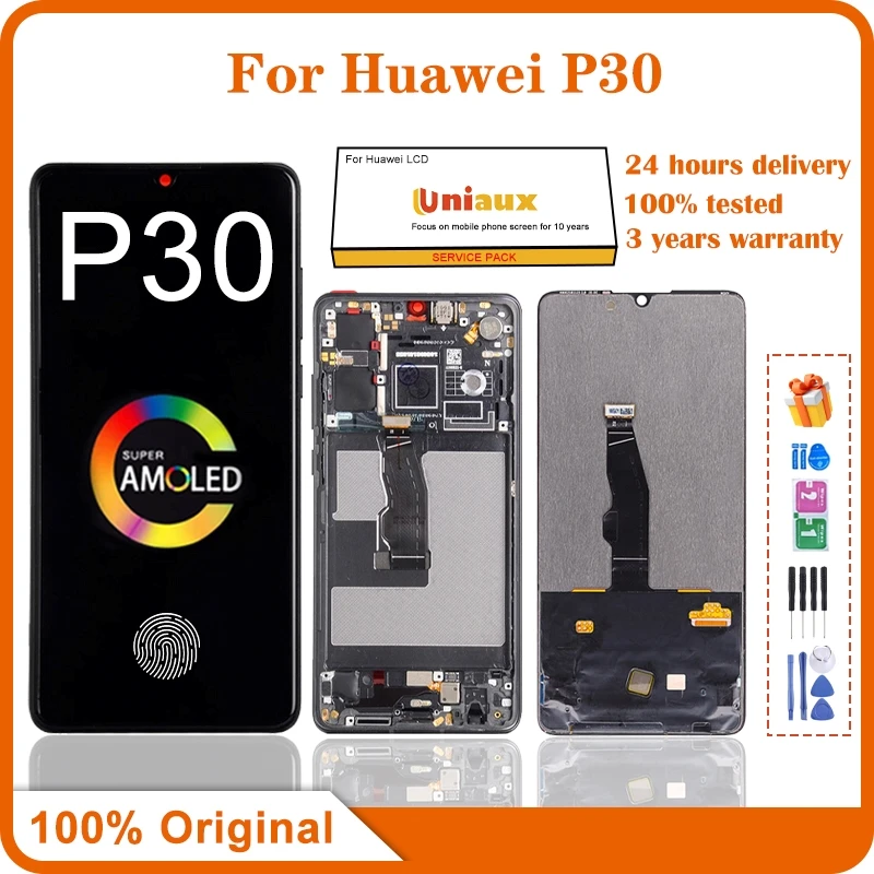 6-1-Original-For-Huawei-P30-LCD-Display-ELE-L29-ELE-L09-LCD-Touch ...