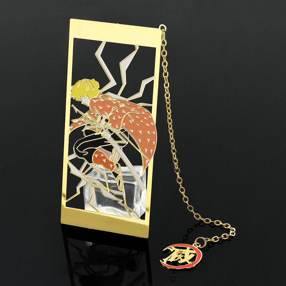 Anime-Demon-Slayer-Metal-Hollow-Bookmark-requintado-Tassel-Bookmark ...