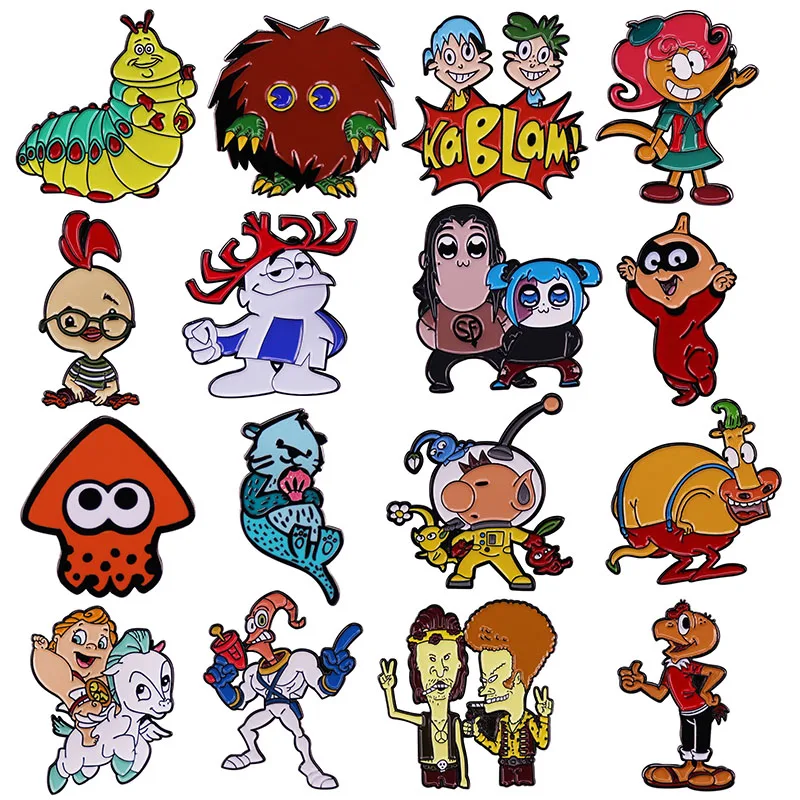 Why Sporcle Cartoon Enamel Pins Are the Perfect Blend of Nostalgia and ...