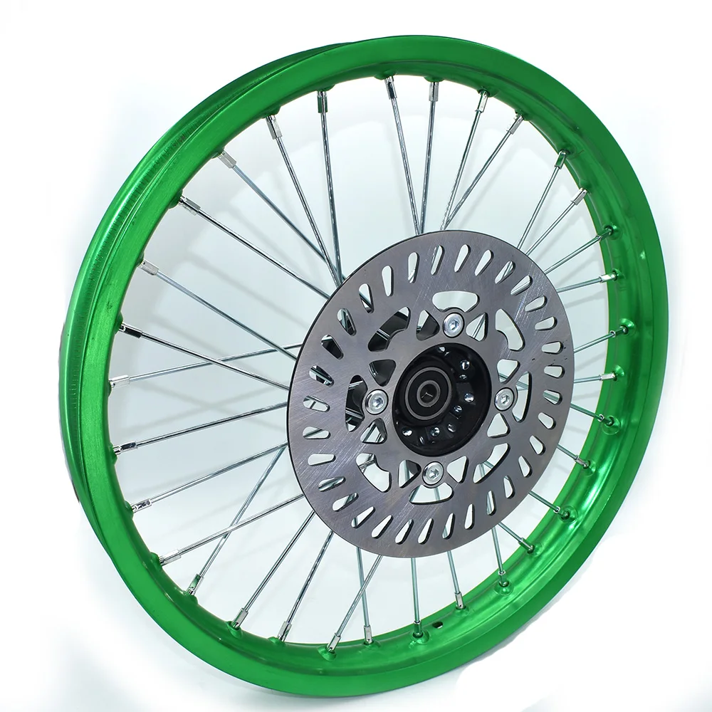 1.60x 17 inch Front Rims Aluminum Alloy Plate Wheel Rims with Disc ...