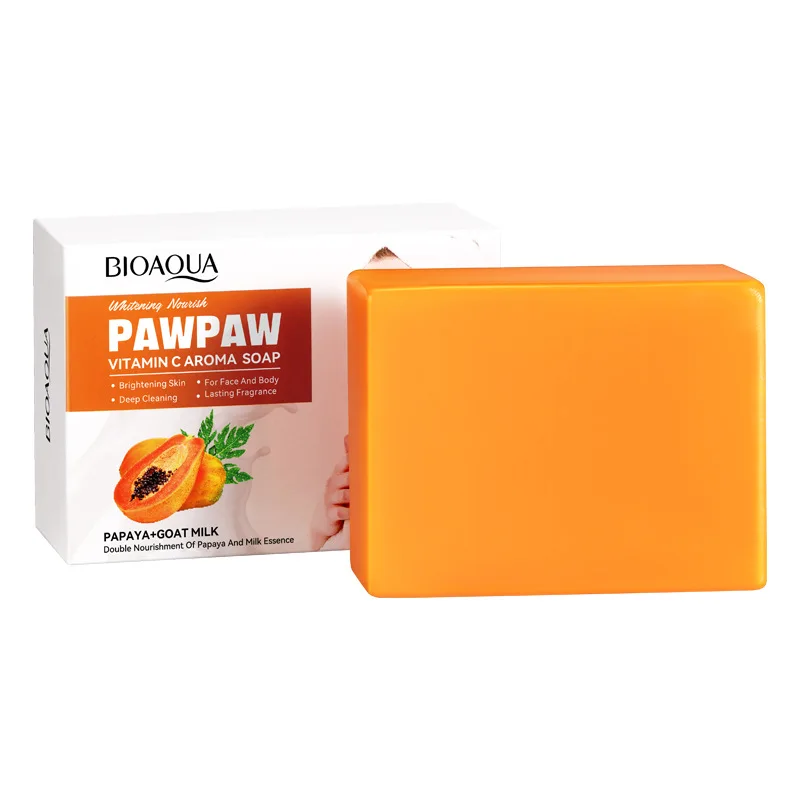 Papaya-Whitening-Handmade-Soap-Deep-Cleaning-Dark-Spot-Remove ...