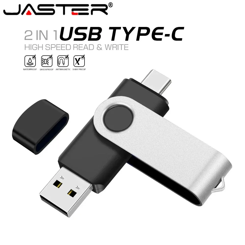 JASTER-TYPE-C-USB-Flash-Drive-64GB-for-Android-Phone-Memory-Stick-32GB ...