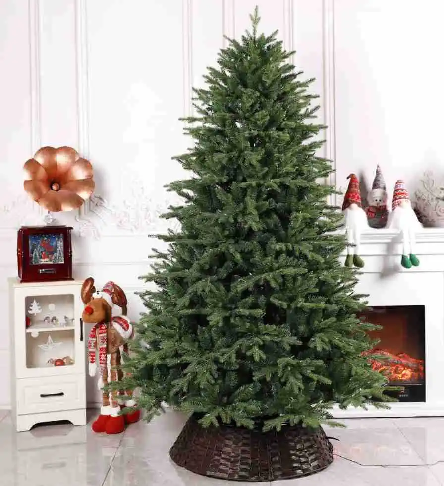 Boutique PE+PVC Mixed Large Artificial Christmas Tree Luxury Encryption ...