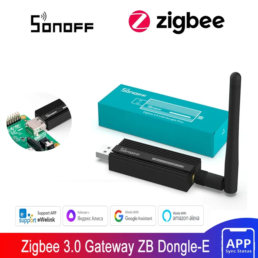 SONOFF ZBDongle-E Zigbee 3.0 USB Dongle Plus Smart Wireless ZigBee ...