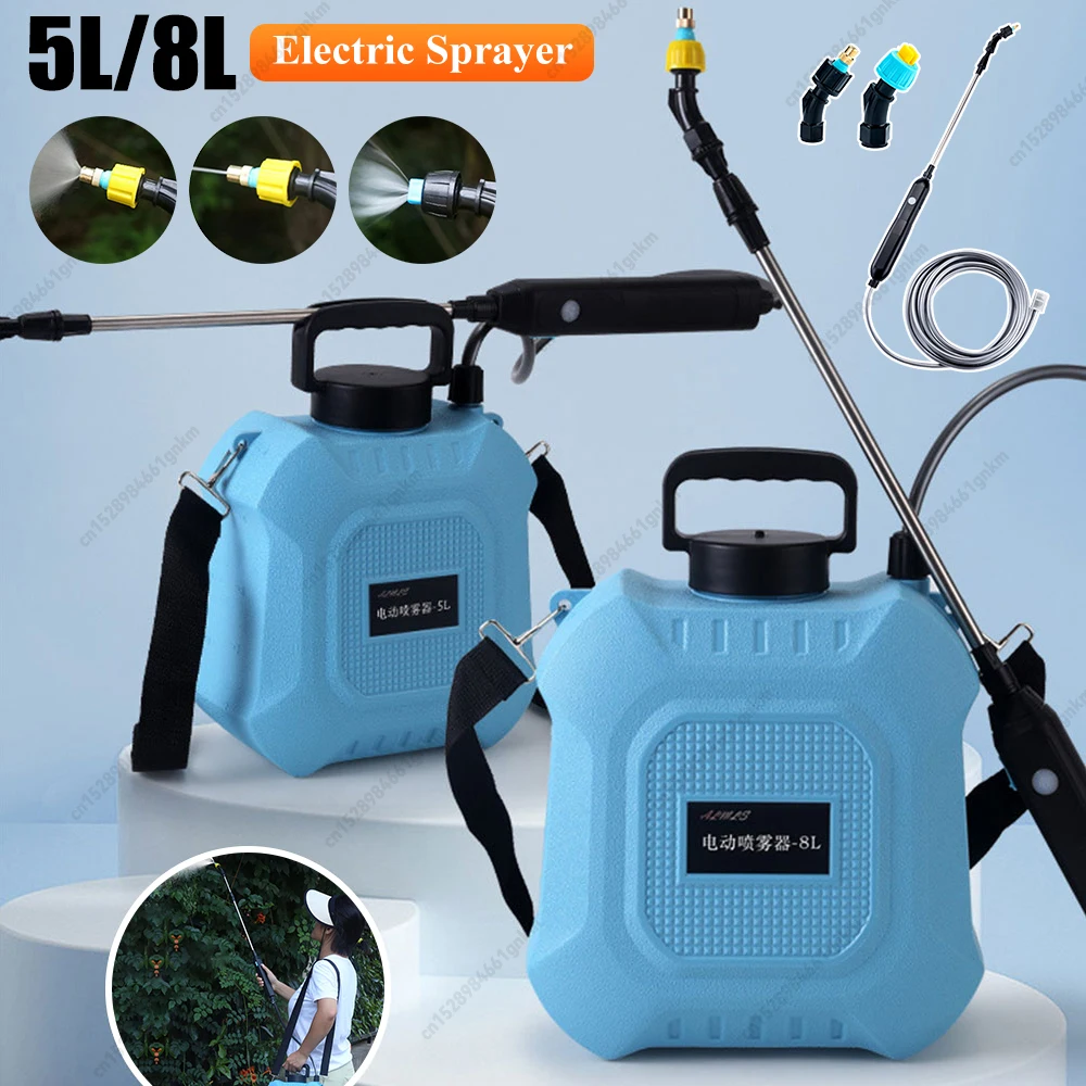 5L/8L Electric Sprayer Multi-purpose High Pressure Disinfection ...