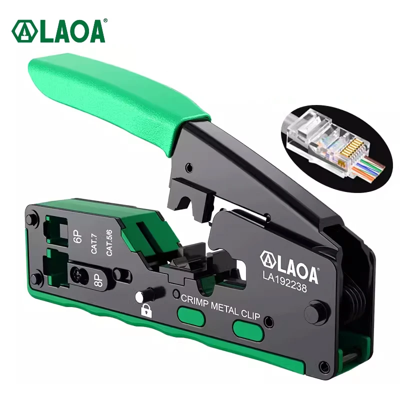 LAOA-Perforated-Network-Clamp-Network-Cable-Clamp-Crimping-Terminal ...