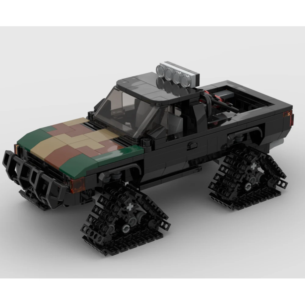 435-PCS-MOC-Speed-Champion-City-Car-Off-Road-Racing-Model-Building ...