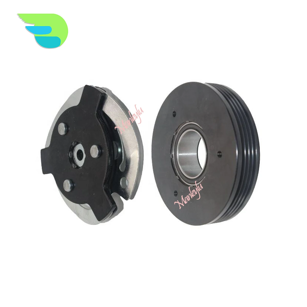 AC Air Conditioning Compressor Clutch Pulley CSE717 For BMW X5 4.8 X5M ...