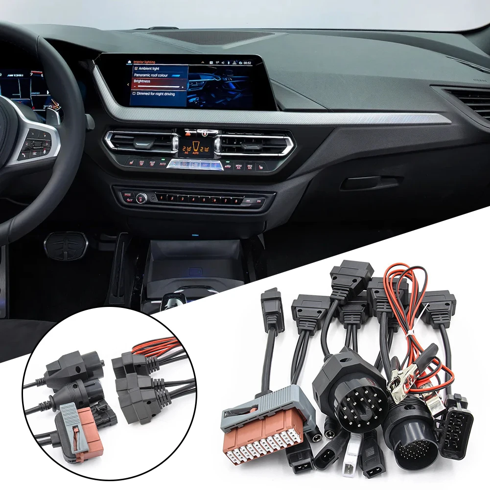 Full-set-8-Diagnostic-Connector-Car-Truck-Converter-For-TCS-CDP-Plus-3 ...