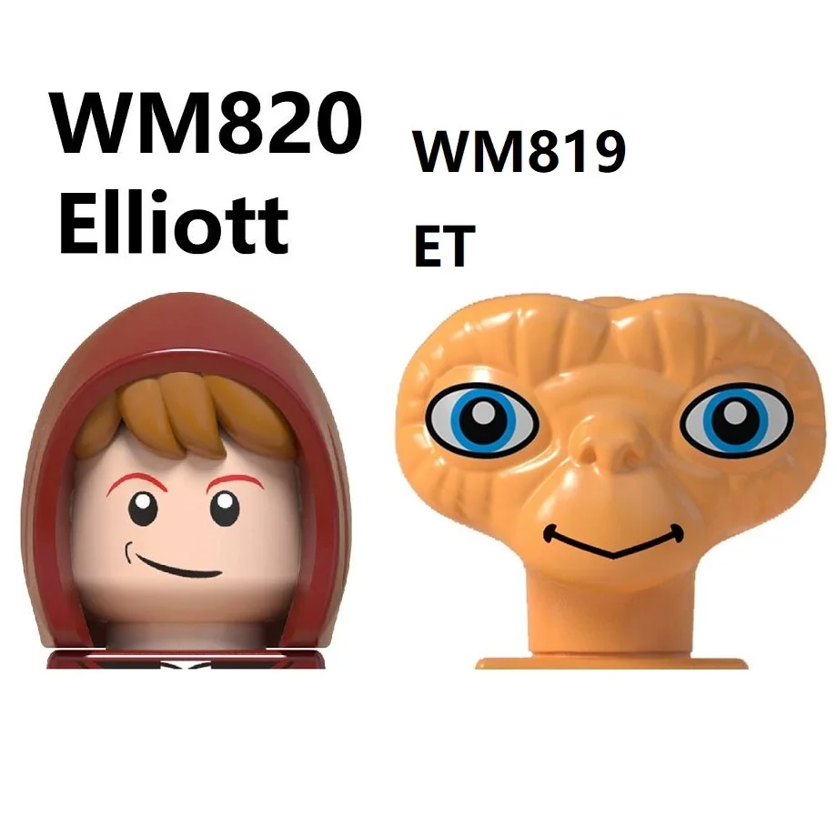 Alien-ET-E-T-The-Extra-Terrestrial-Building-Blocks-Mini-Action-Figure ...