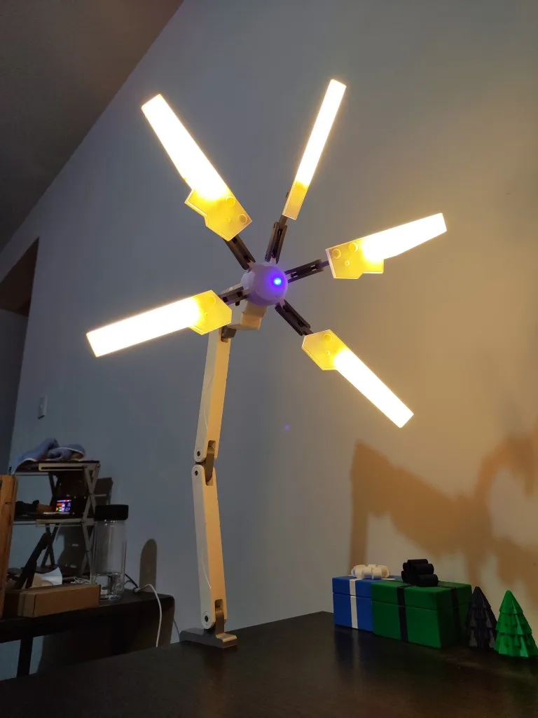 Jogo Death Stranding Odradek Terrain Scanner LED candeeiro de mesa ...