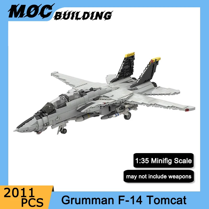 Modern-Military-Fighter-MOC-Building-Blocks-Grumman-F-14-Tomcat ...