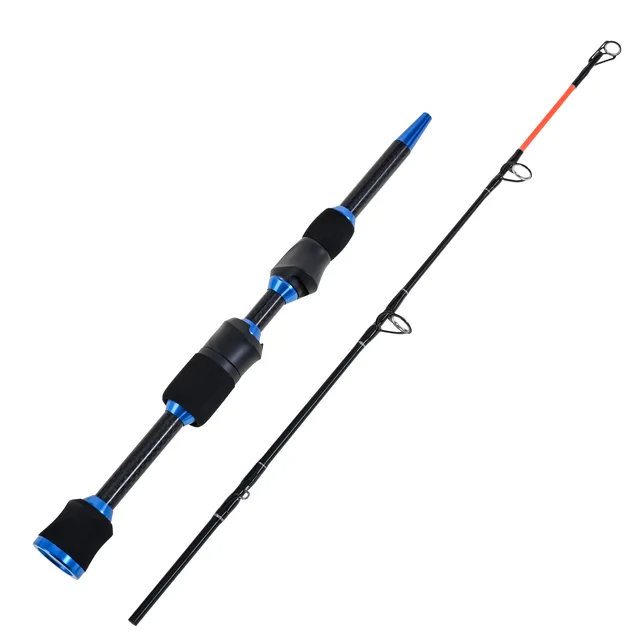 LEOFHISHING Winter Ice Fishing Rods 68cm 77g Carbon Heavy Ultrashort ...