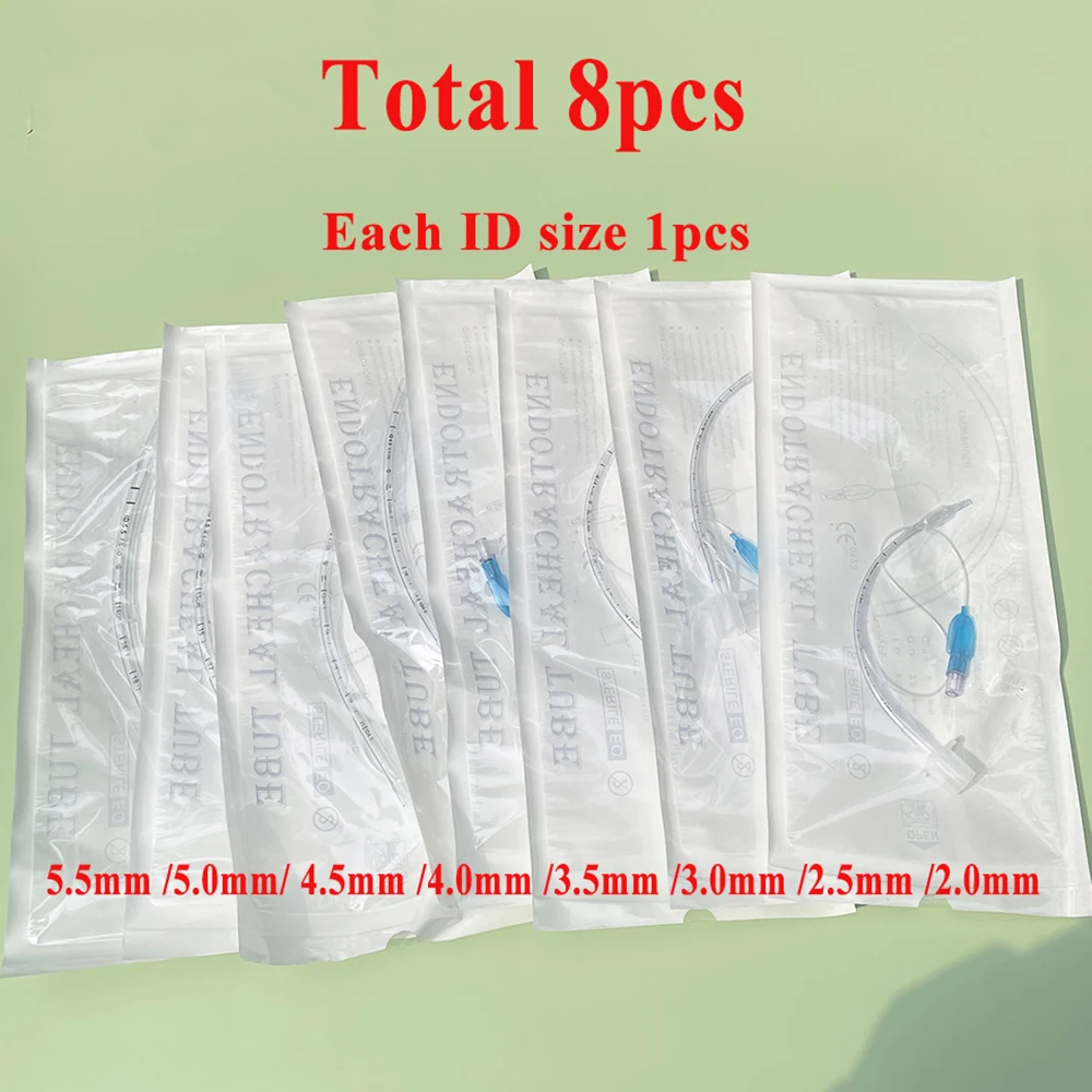 8PCS/17PCS Disposable Veterinary Tube Endotracheal With Cuff For ...